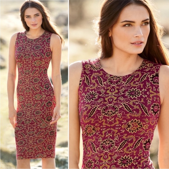 Peruvian Connection | Dresses | Peruvian Connection Iznik Sheath Dress ...